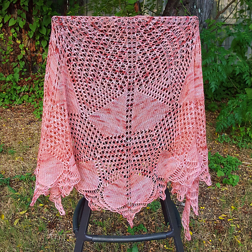 Ravelry: Madame Papillon Shawl pattern by Danna Rachel