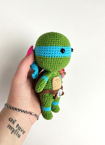 Ravelry: Ninja Turtle pattern by Tatyana Leonidovna