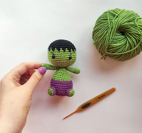 Ravelry: Hulk pattern by Tatyana Leonidovna