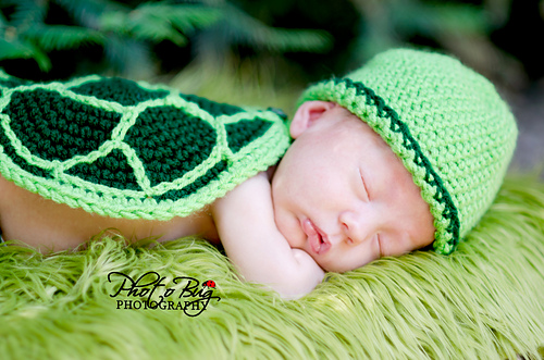 Ravelry: Turtle Shell, Hat, Diaper Cover, and Tail pattern by Darling ...