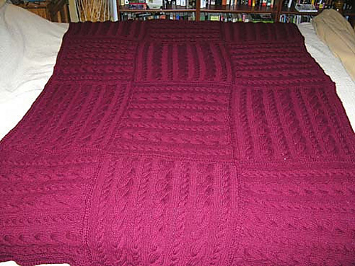 Ravelry: Easy Aran Squares pattern by The Staff at Martingale