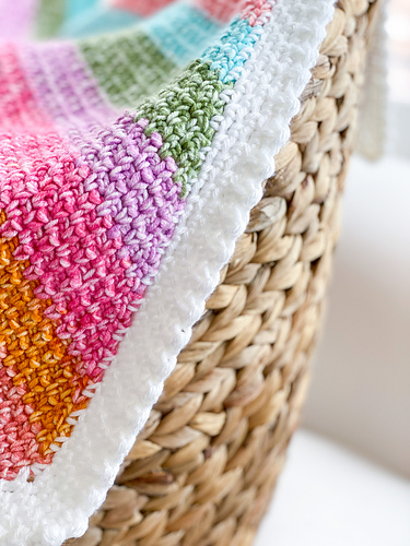 Ravelry: The Sherbet Baby Blanket pattern by Lauren Brown