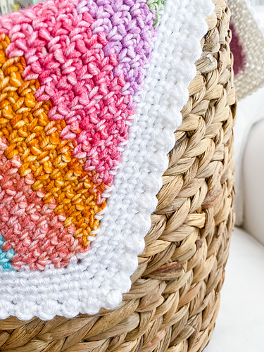 Ravelry: The Sherbet Baby Blanket pattern by Lauren Brown