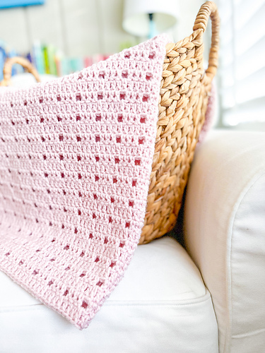 Ravelry: The Picket Fence Baby Blanket pattern by Lauren Brown
