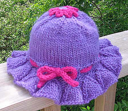 Ravelry: Bell Ruffle Toddler Hat pattern by Kathy North