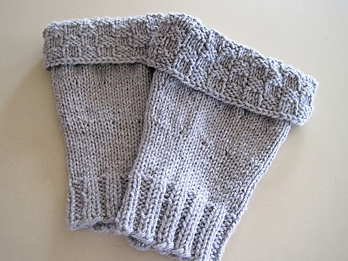Ravelry: Basketweave Boot Toppers pattern by Kathy North