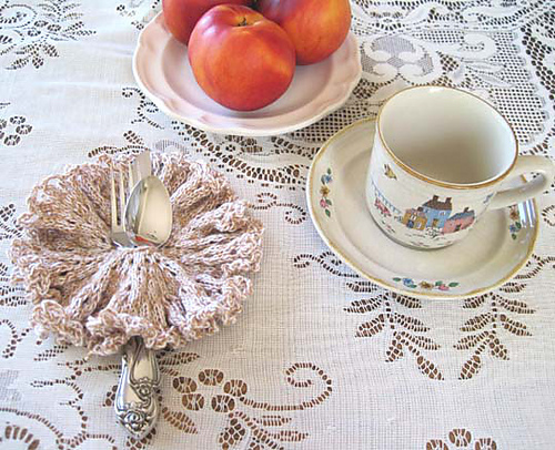 Ravelry: Kind'a Crazy, Kind'a Cute Silverware Cuff pattern by Kathy North