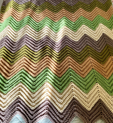 Ravelry: Rainbow Ripple pattern by Elizabeth Grace Lindquist
