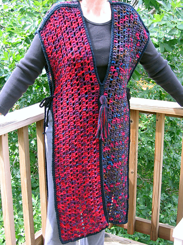 Ravelry: Half and Half Tabard pattern by Kathy North