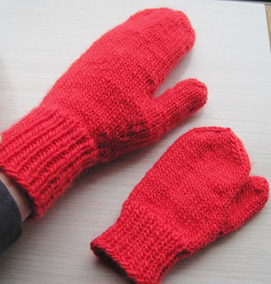 Ravelry: dbkn5's Red Wool Mittens