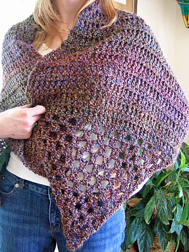 Ravelry: The Point Wrap pattern by Kathy North