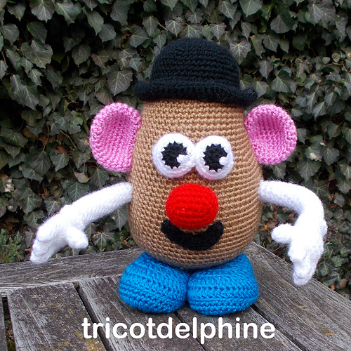 Ravelry: Mr Potato Head Mr patate pattern by Tutos Delphine