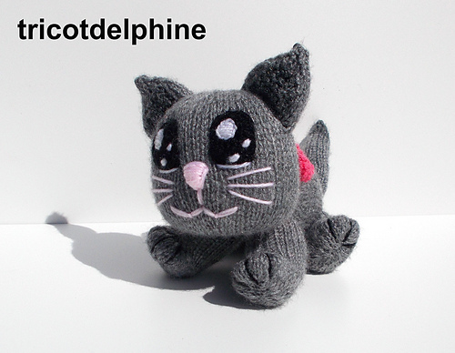 Ravelry: Gri Zhou the manga Cat pattern by Tutos Delphine