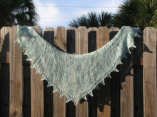 Ravelry: Multidirectional Crescent Shawl pattern by Iris Schreier