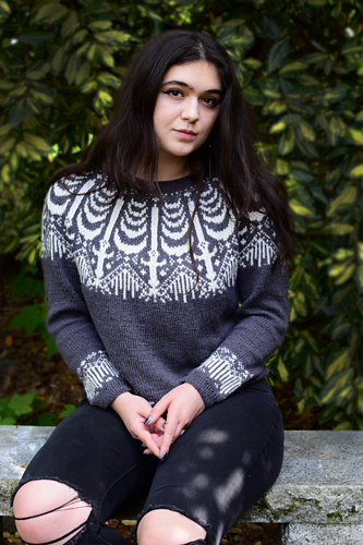 Ravelry: Sweater of Swords pattern by Dear Ingenue