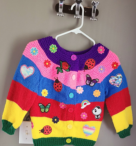 Ravelry: s34-24 Candy Bar Jacket pattern by DROPS design