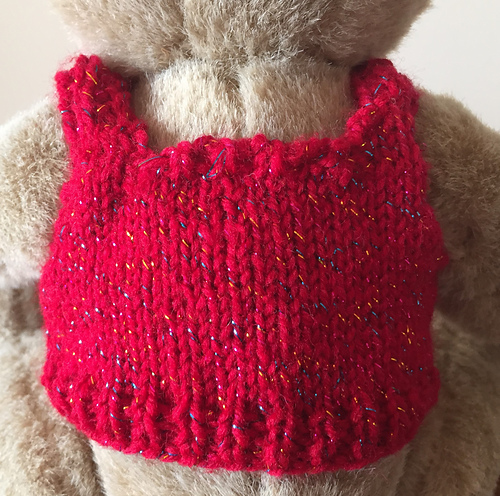 Ravelry: Heart Bear Pullover Vest pattern by Debbi Parker