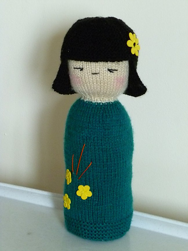 Ravelry: kokeshi doll pattern by sharon maher