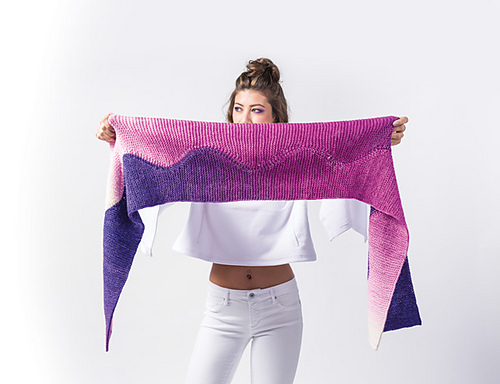 Ravelry: Shape-Shifter Scarf pattern by Natalie Servant