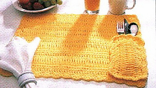 Ravelry: Loop Stitch Place Mat pattern by Sharon Paulsen