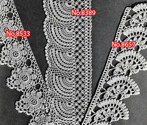 Ravelry: Edging #8389 pattern by The Spool Cotton Company