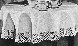 Ravelry: Tea Cloth Edging #8301 pattern by The Spool Cotton Company