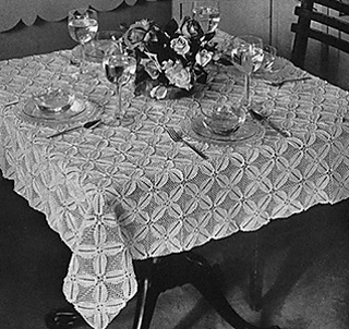 Ravelry: Four Leaf Clover Tablecloth #7525 pattern by The Spool Cotton ...