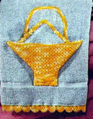 Ravelry: Applique Basket and Edgings #7409 pattern by American Thread ...