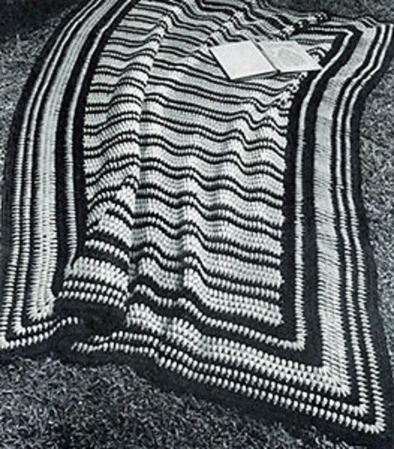 Ravelry: Puff Stitch Afghan #5204 pattern by American Thread Company