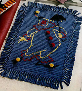 Ravelry: Happy the Clown Rug pattern by American Thread Company