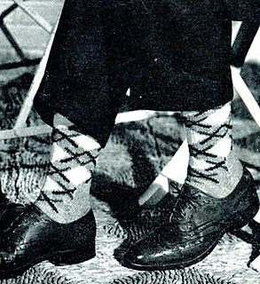 Ravelry: Diamond Chevron Socks #313 pattern by Hilde Fuchs