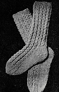 Ravelry: Mock Cable Socks #125 pattern by Hilde Fuchs