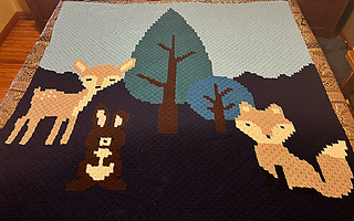 Ravelry: Woodland Animals Graphgan pattern by Debi Geroux