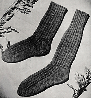 Ravelry: Men's Ribbed Socks #137 pattern by Hilde Fuchs
