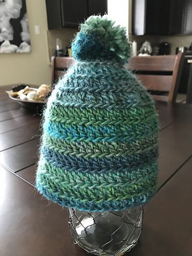 Ravelry: Igloo Snail Hat & Scarf pattern by Linda Dean
