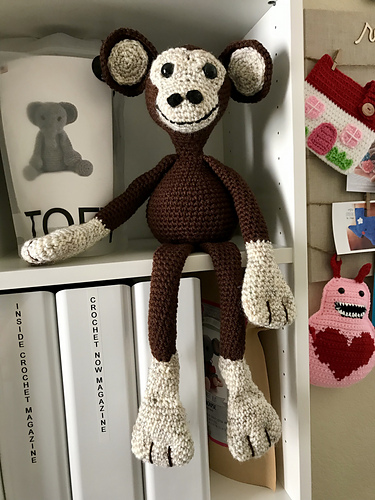 Ravelry: Floppy Monkey Doll pattern by Joanita Theron