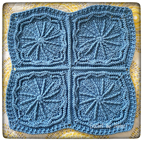 Ravelry: Sun Dial Throw pattern by Salena Baca