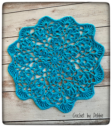 Ravelry: Flower Wheel Doily pattern by Erangi Udeshika