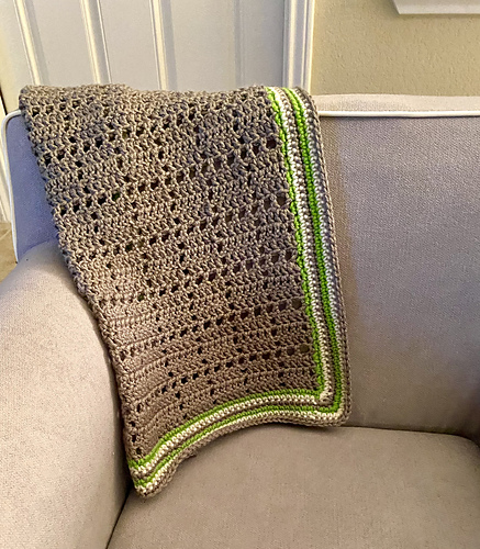 Ravelry: Tiny Squares Throw pattern by Salena Baca