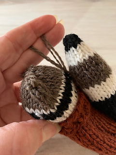 Ravelry: Pocket Buddies No7 Raccoon pattern by Debra Gorman