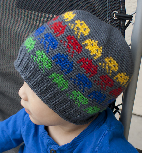 Ravelry: Alien Invasion Crochet Beanie pattern by Deja Joy