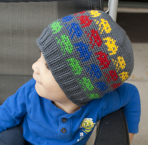 Ravelry: Alien Invasion Crochet Beanie pattern by Deja Joy