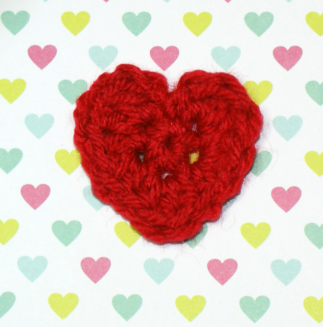Ravelry: Heart Applique With Bonus Chart Reading Tutorial pattern by ...