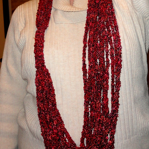 Ravelry: Easy Loopy Chain Scarf pattern by Diana Pearson
