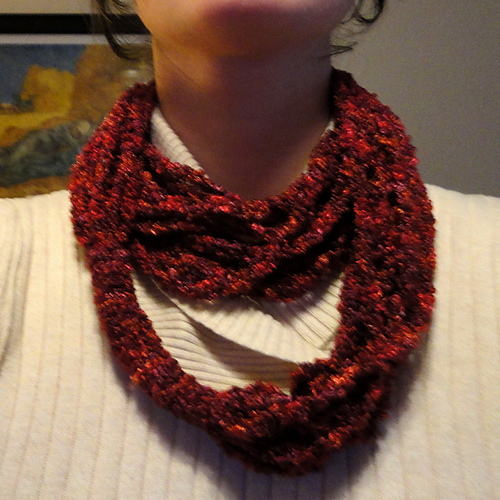 Ravelry: Easy Loopy Chain Scarf pattern by Diana Pearson