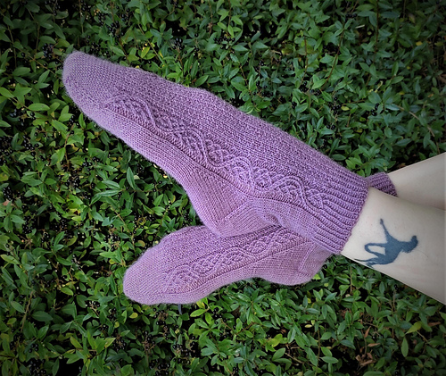 Ravelry: Twisted Flow Socks pattern by Monica Christine