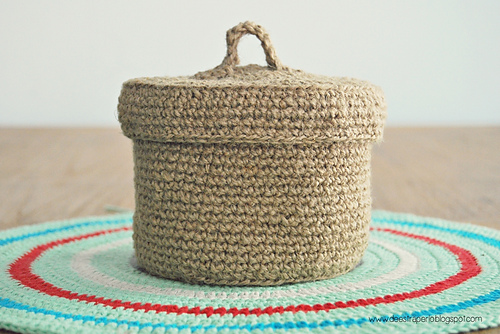 Ravelry: Jute Box pattern by Maria Sommer