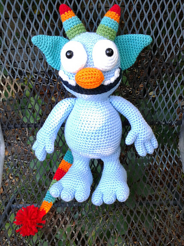 Ravelry: Tickle Monster Amigurumi pattern by Deanna Albon