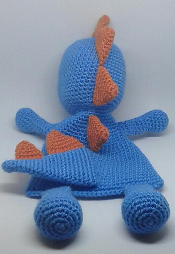 Ravelry: Rory the Dino Rag Doll Lovey pattern by Defy Society Arts