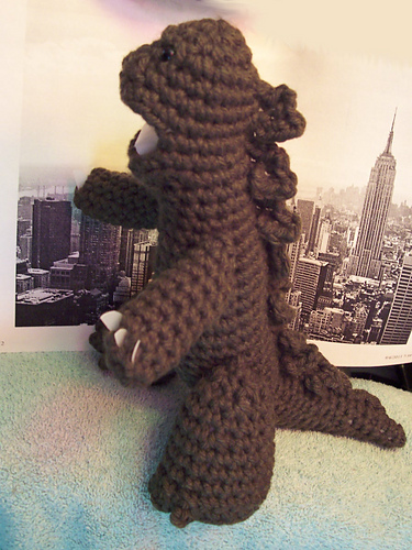 Ravelry: Godzilla Amigurumi pattern by Rob Northrup